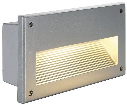 LA 229062 Venkovní svítidlo DOWNUNDER stříbrná 230V E14 40W IP44 - BIG WHITE