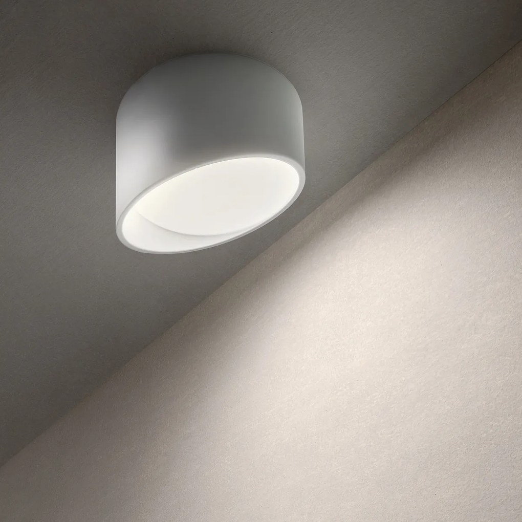 Redo Stropní LED svítidlo Uto, ø12cm Barva: Bílá