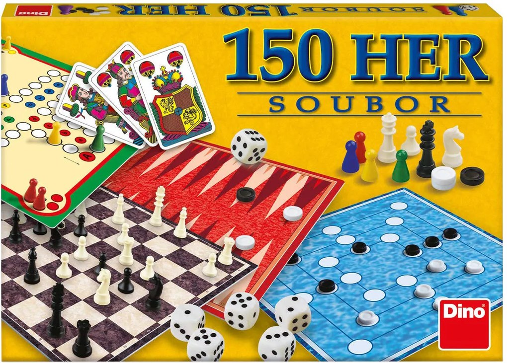 DINO Soubor her 150  *SPOLEČENSKÉ HRY* dn631311