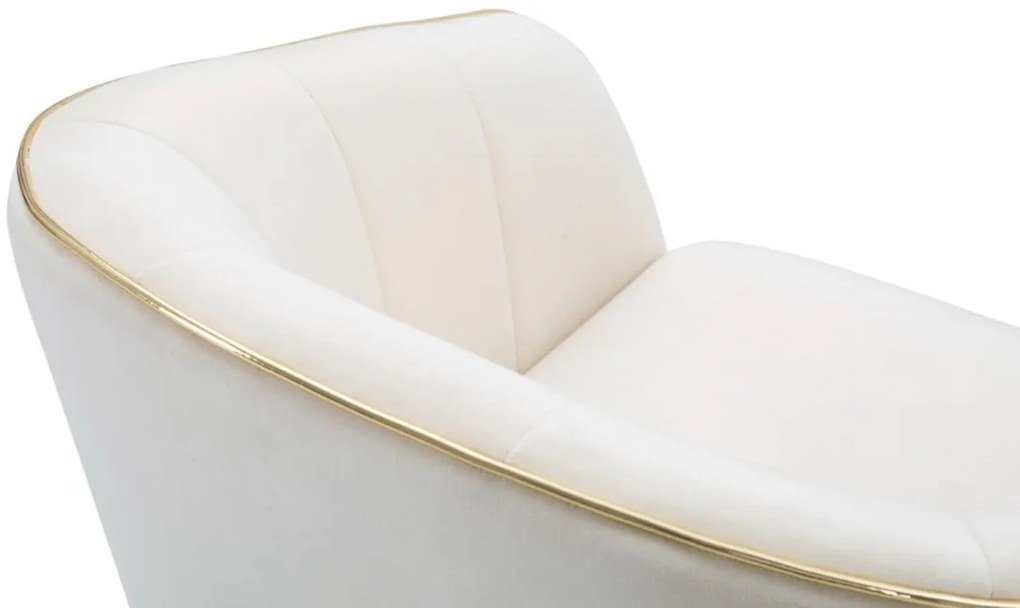 Designové křeslo Dandelion krémové