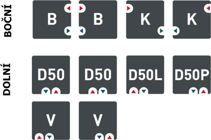 Hopa Tubus 2 koupelnový radiátor 622 x 1800 mm připojení spodní i boční barva bílá RADTUB21801335S