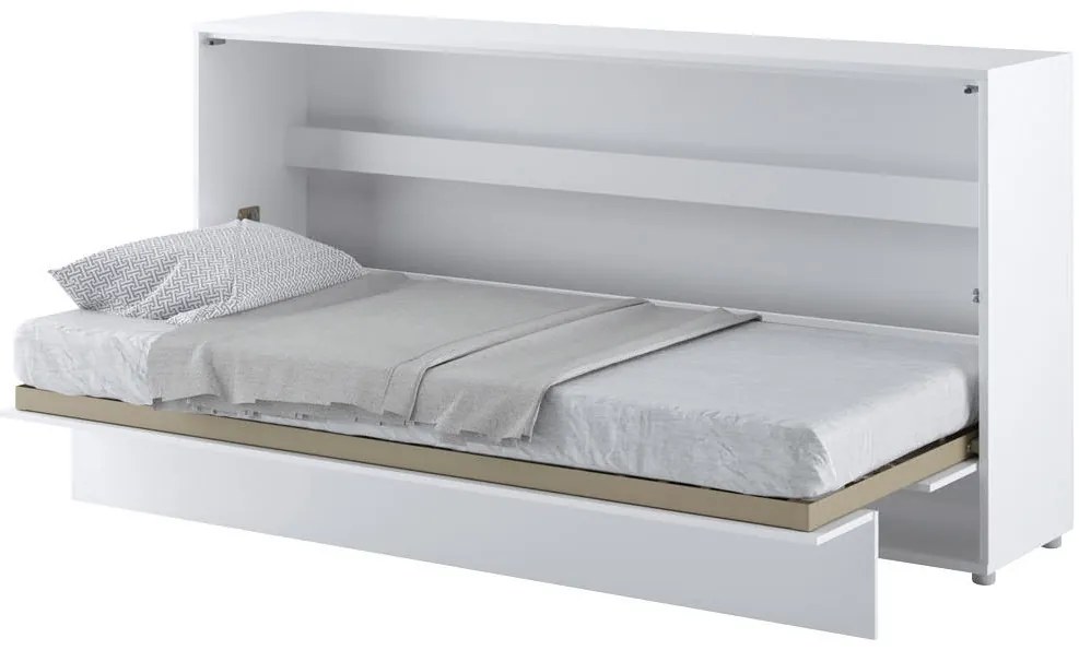 Casarredo Výklopná postel 90 REBECCA bílá lesk/bílá mat