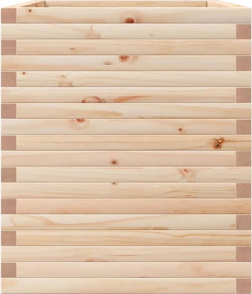 Zahradní truhlík 90 x 60 x 68,5 cm masivní borové dřevo 3282499