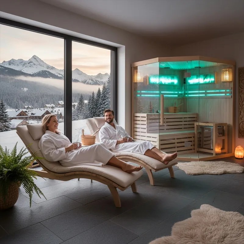 BPS-koupelny Finská sauna Relax HYD-3941 150x150, 4-5 osob