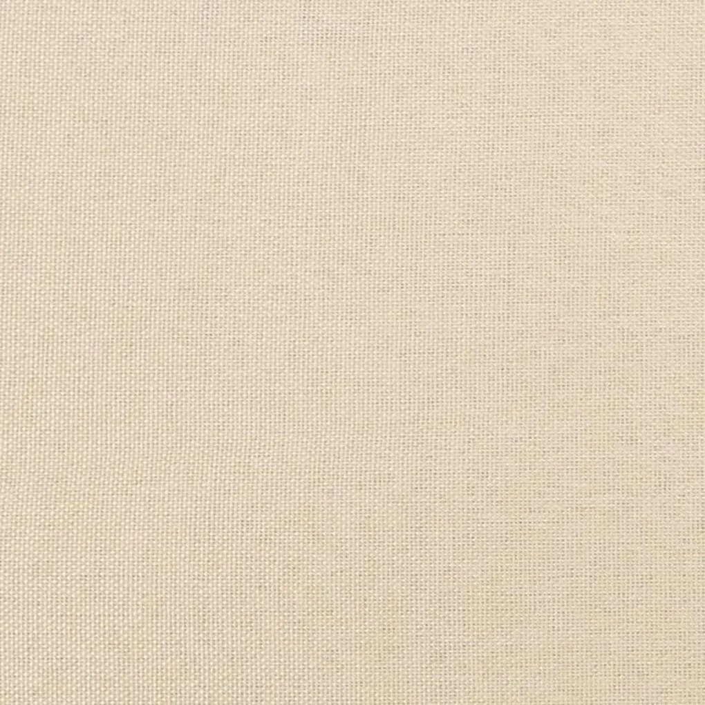 Box spring postel s matrací krémová 120x190 cm textil 3269900