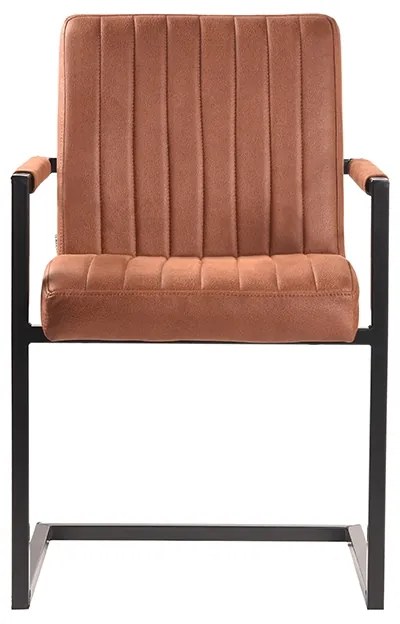 LABEL51 jídelní židle MILO koňak Color: Cognac UK-30.208