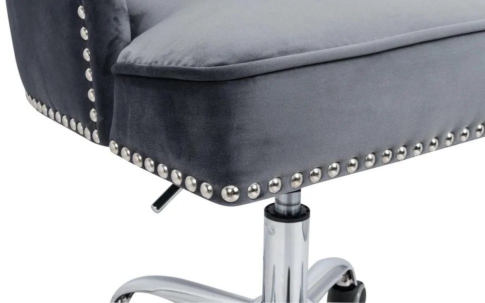 Kancelářská židle Jett stříbrná