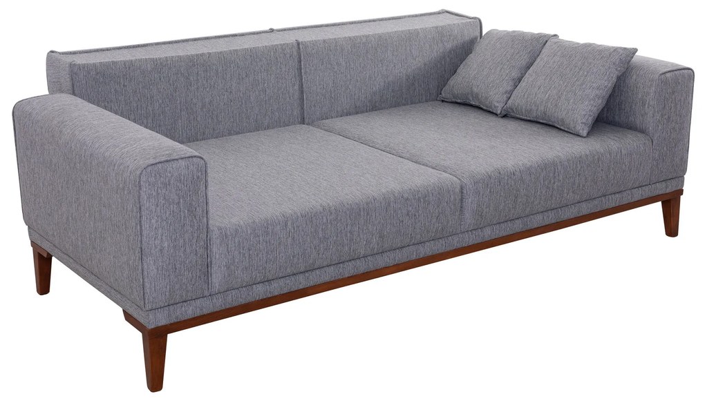 Hanah Home Dvoumístná pohovka LIONES šedá 223 cm