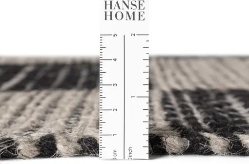 Koberec Hanse Home Handloom 1.0 REX přírodní / bílý / černý