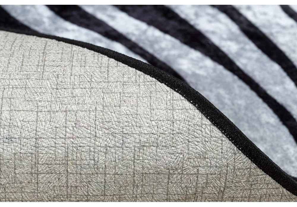 Kusový koberec Asora černobílý 80x150cm