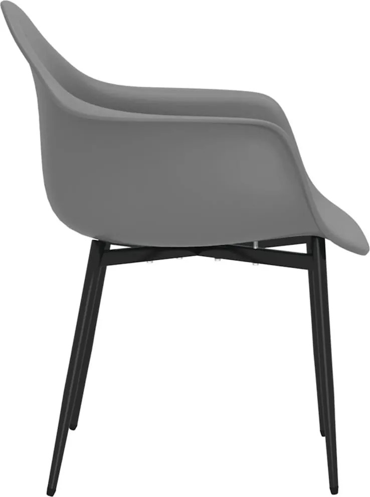 vidaXL Jídelní židle 2 ks PP [338079] Barva: Bílá