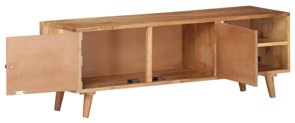 vidaXL TV stolek 115 x 30 x 39 cm masivní akáciové dřevo
