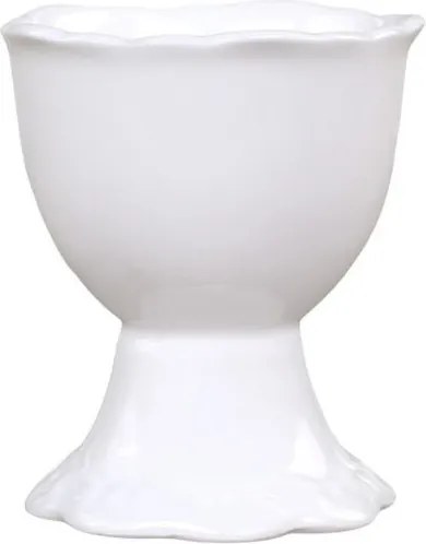 Porcelánový kalíšek na vajíčko s krajkou Provence lace – Ø 5*6 cm