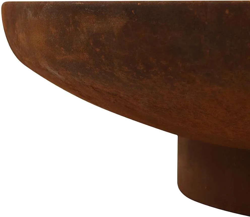 Přenosné ohniště 80 cm ocel 313345