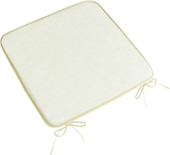 Bellatex Sedák LADA hladký 40x40 cm Smetanová