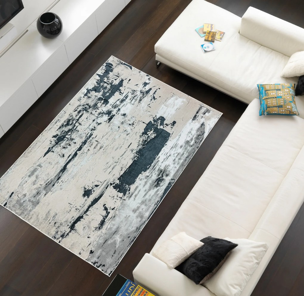 Šedý koberec Beethoven Glacier Rozměry: 66x240 cm