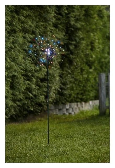 Venkovní zapichovatelná světelná dekorace Star Trading Outdoor Firework Rumio, výška 110 cm
