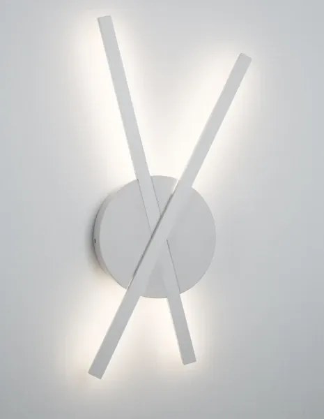 LED nástěnné svítidlo Reslin 24.5 bílé