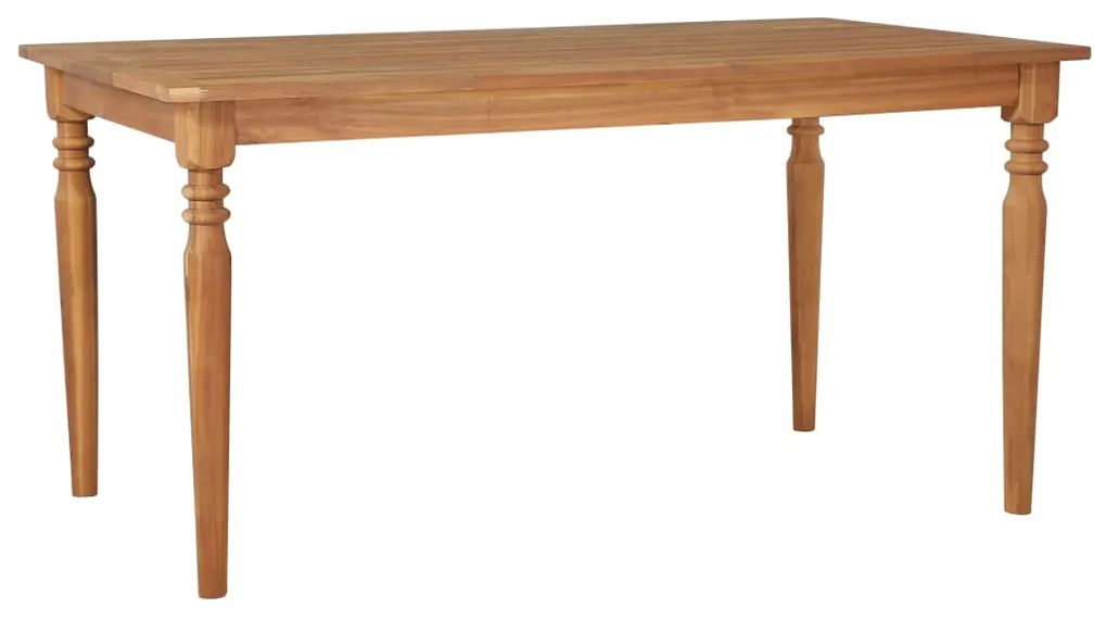 Jídelní stůl - masivní akáciové dřevo | 150x90x75 cm