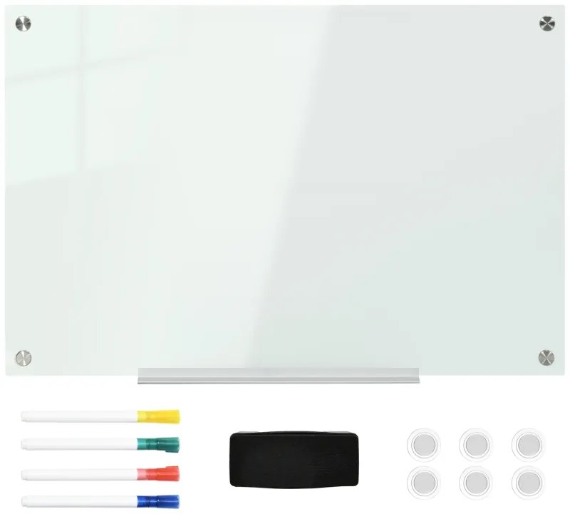 Tabule popisovací magnetická skleněná 90 x 60 cm 911-015V01WT