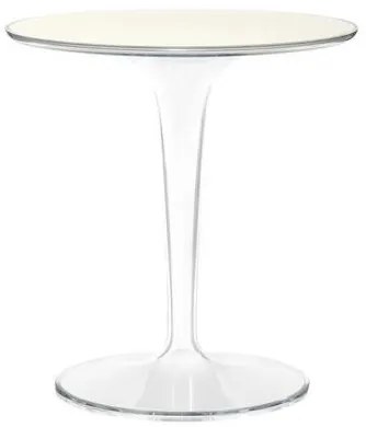 Kartell - Stůl Tip Top Glass - 48,5 cm