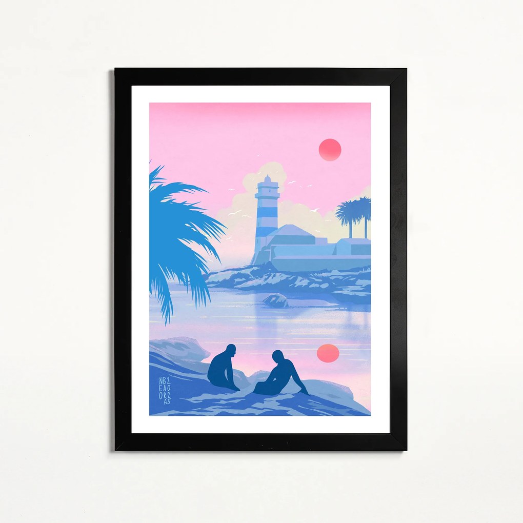 Neobara (Barbora Srp Žižková) | Cascais Rám: Černý, Velikost: 60 x 40 cm