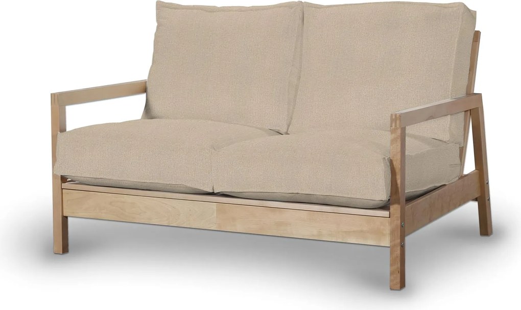 Potah na pohovku IKEA  Lillberg 2-místná nerozkládací barva béžová látka pletený vzor
