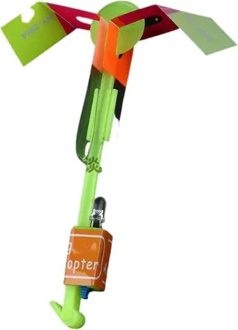 Zaparkorun LED svítící vystřelovací helikoptéra - 10 ks