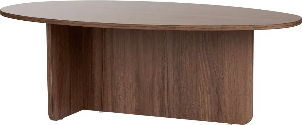 Designový konferenční stolek Wealote 120 cm vzor ořech