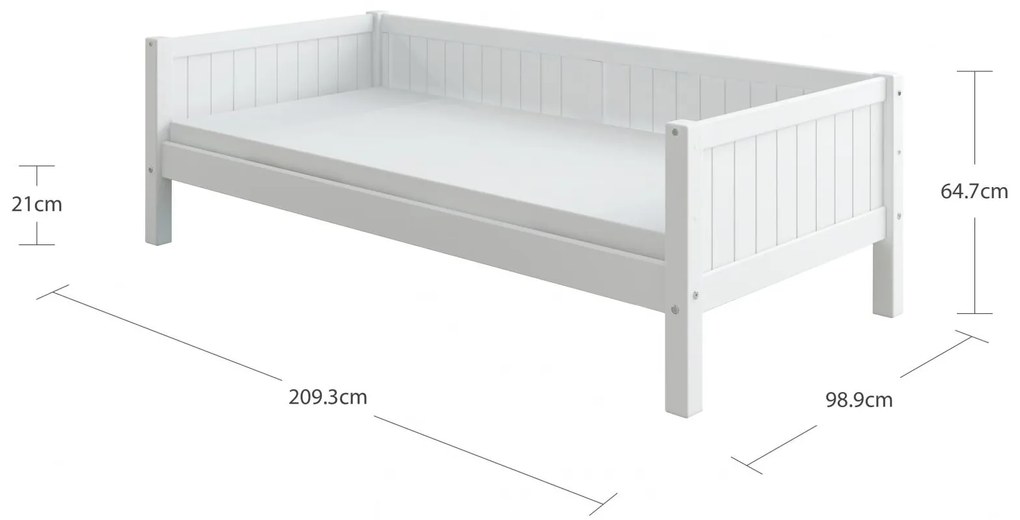 FN Postel Romantic 442 bílá