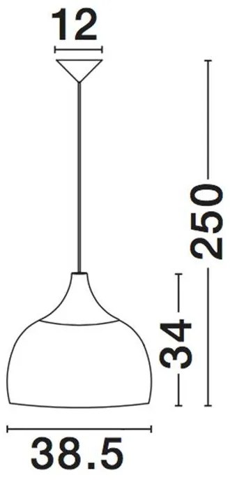 Nova Luce Závěsné svítidlo MIA přírodní ratan, E27 1x12W