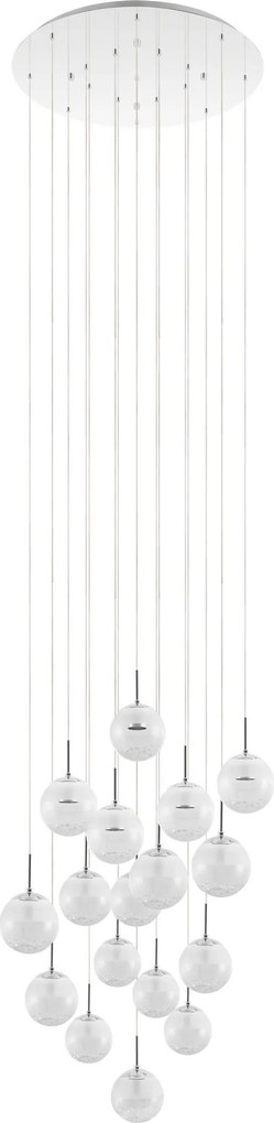XXXLutz KŘIŠŤÁLOVÉ ZÁVĚSNÉ SVÍTIDLO, 78/320 cm Eglo - Online Only svítidla - 003348275901