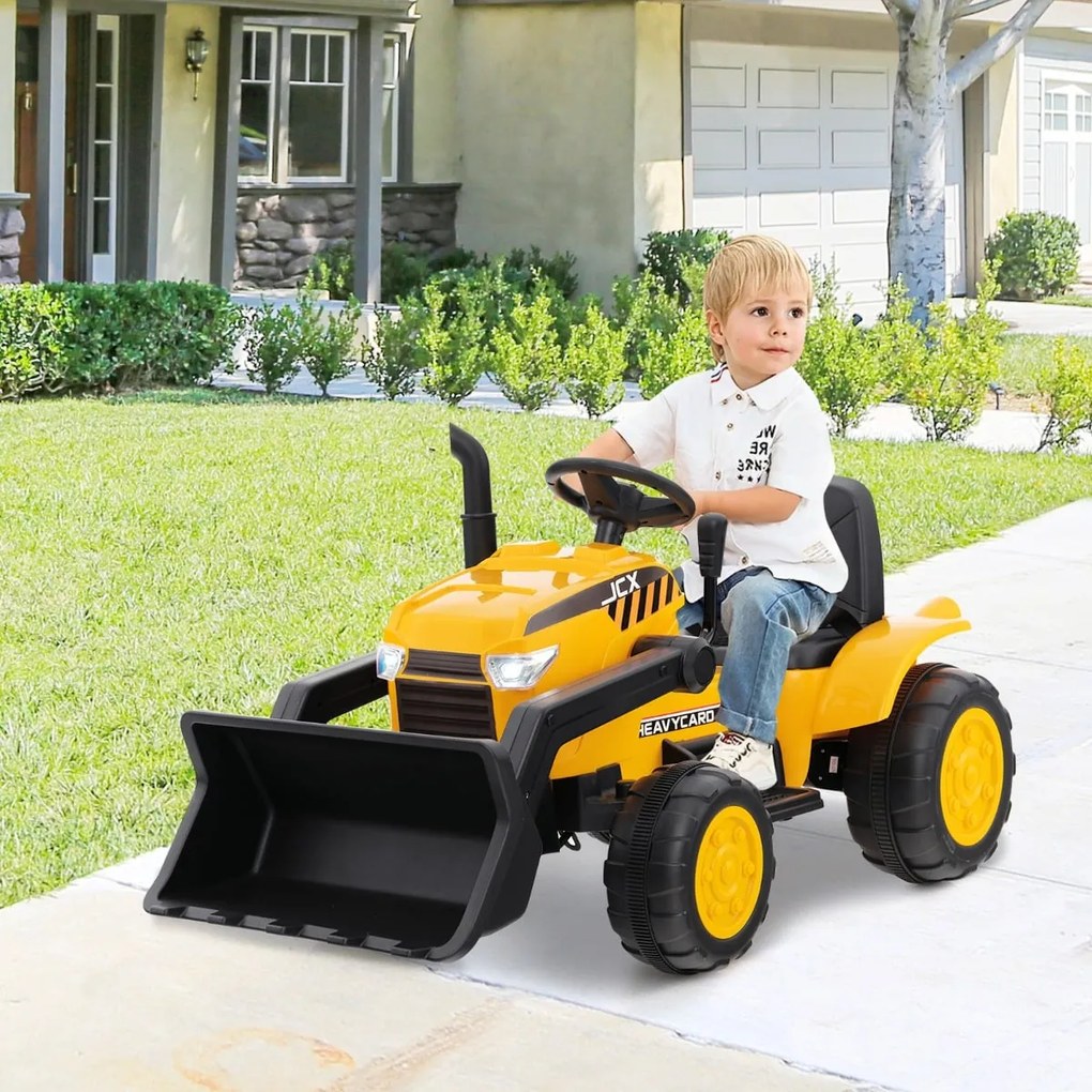 Costway Mobile children's excavator s adjustable digging shovel pro children