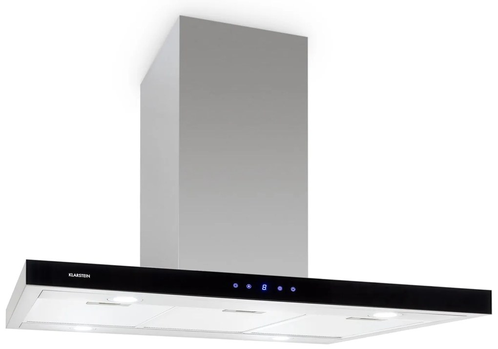 Klarstein Madonna digestoř 90cm 624 m³/h ostrůvková designová
