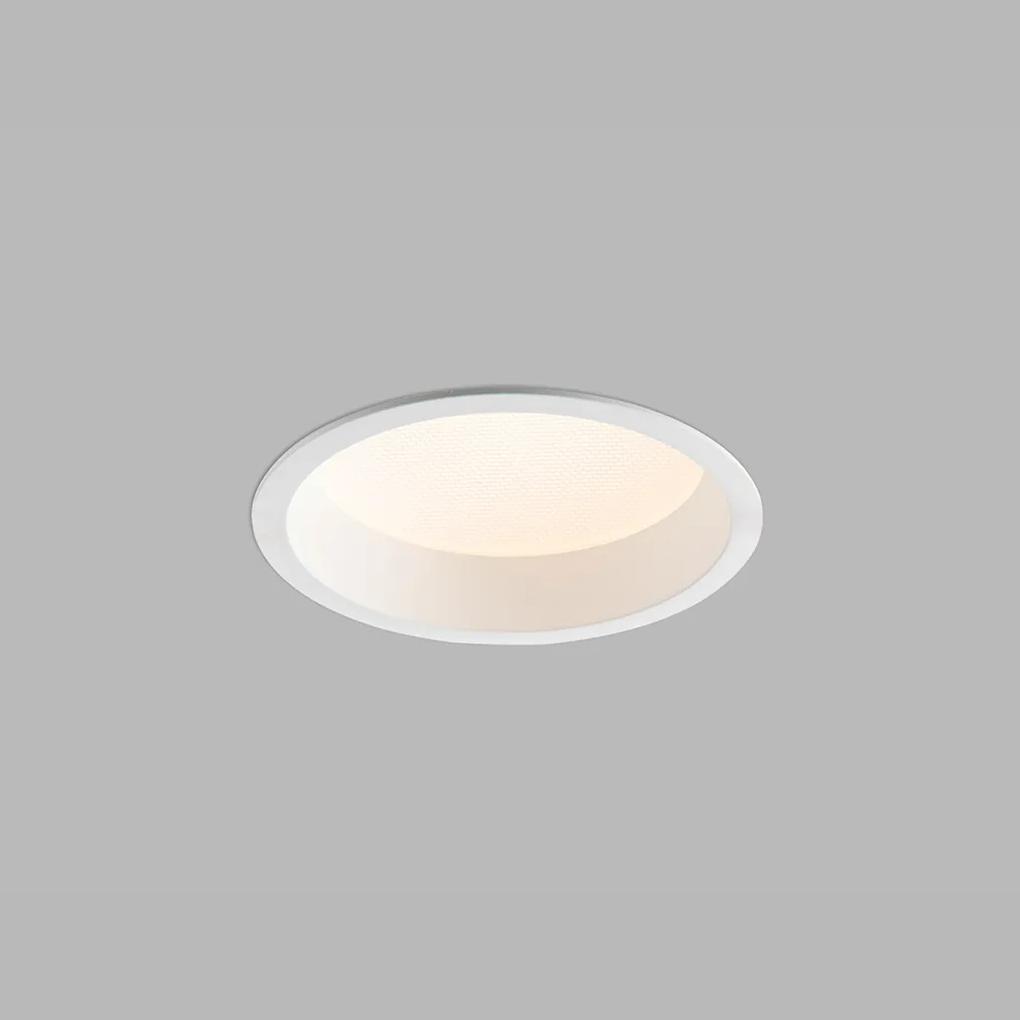 Vestavné kruhové svítidlo Zeta Barva: Bílá, Průměr: 136 mm, Teplota chromatičnosti / Stmívání: 3000 Kelvinů / Nestmívatelné