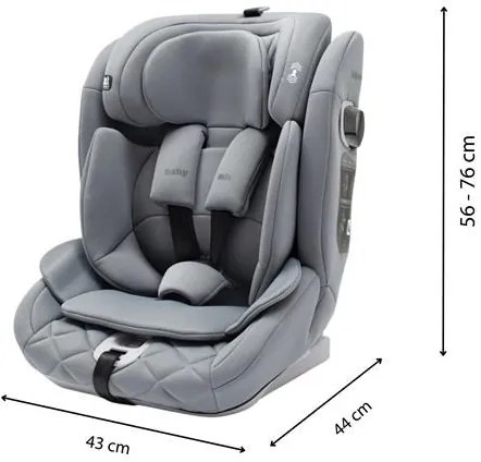 Autosedačka BABY MIX HERO PRO I-SIZE black 2025
