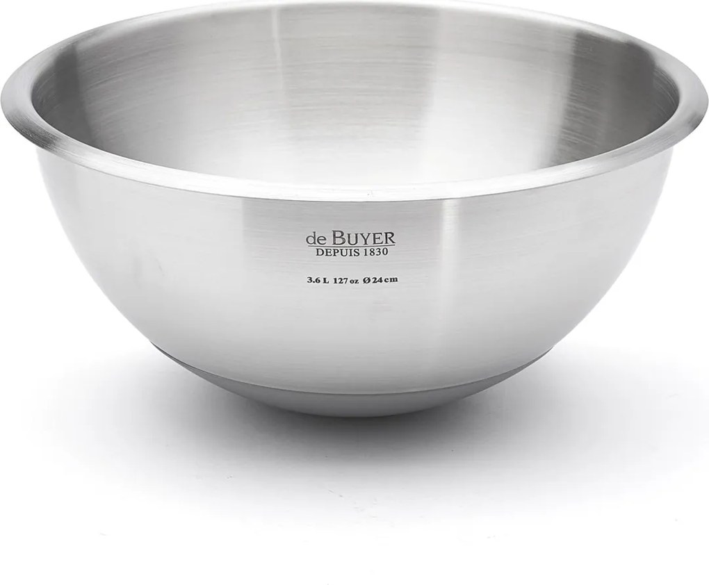 Nerezová mísa de Buyer CUL-DE-POULE P.24cm 3,6l