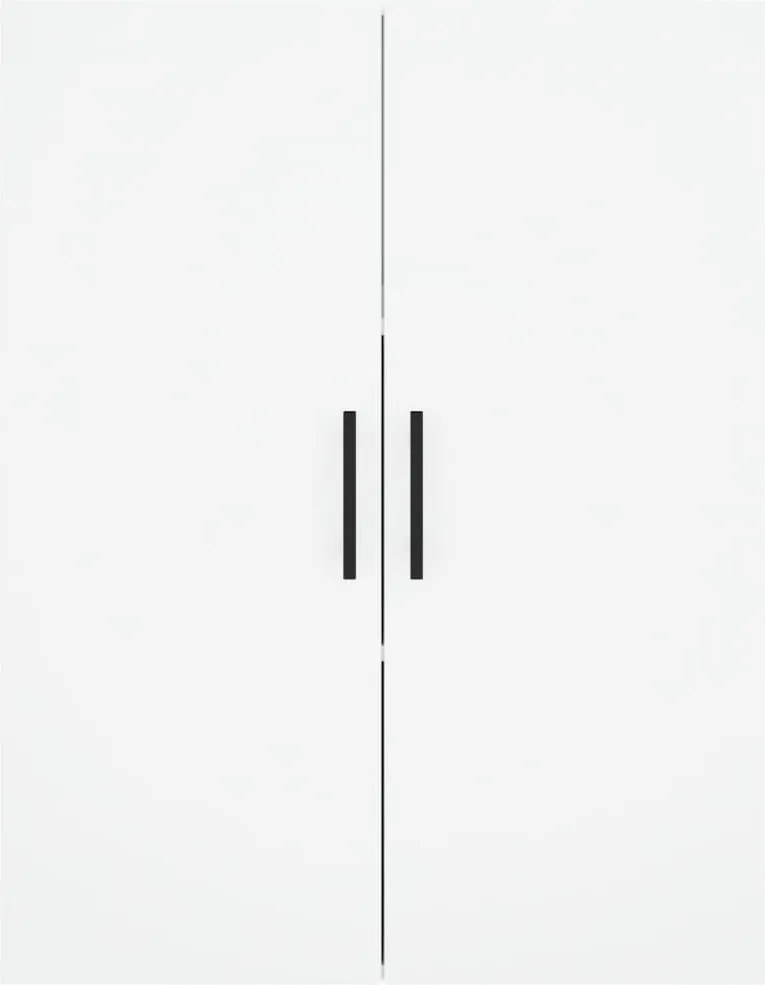 Skříň highboard bílá 69,5 x 34 x 180 cm kompozitní dřevo 3195867