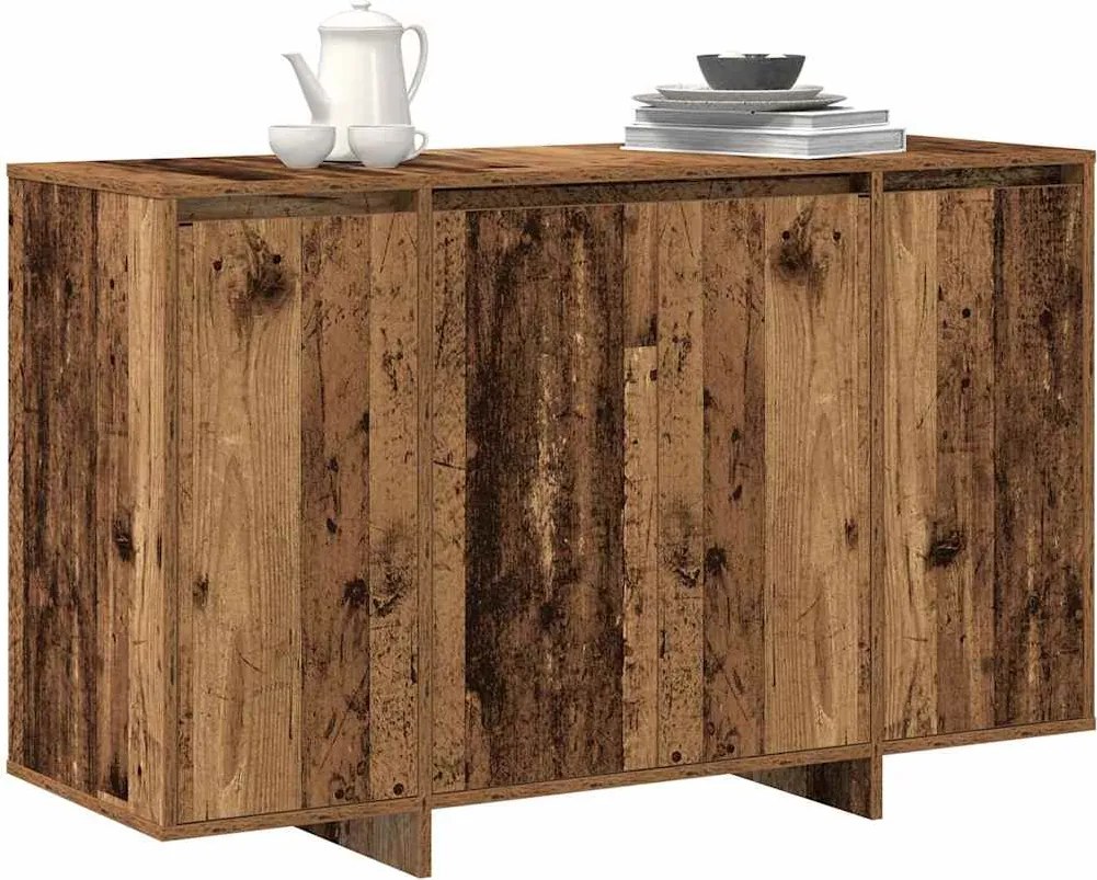 Servírovací skříň Staré dřevo 120 x 41 x 75 cm Kompozitní dřevo 3333903