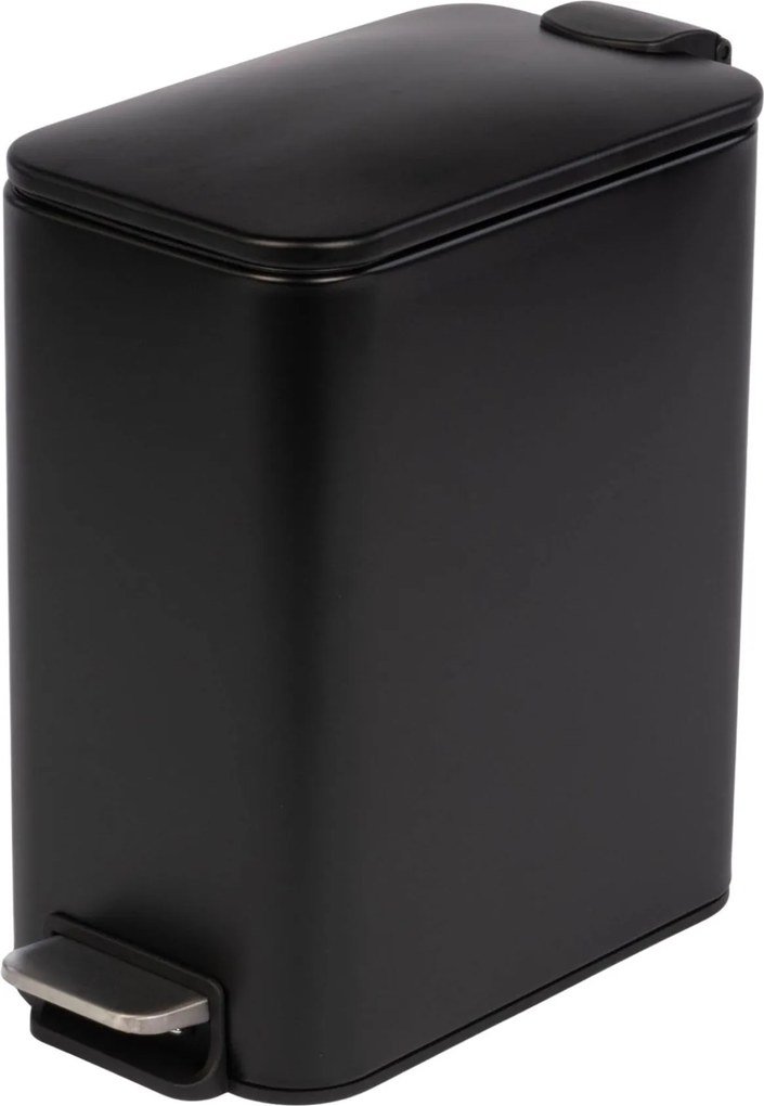 Úzký odpadkový koš do koupelny BALVO, 5 l