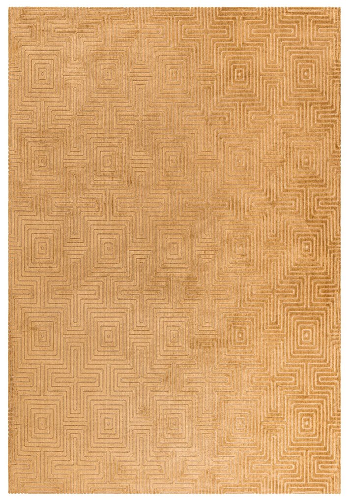 Tribeca Design Kusový koberec Kolem Ochre Pulse Rozměry: 160x230 cm