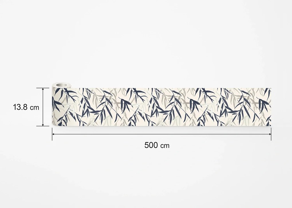 Samolepící bordura na zeď Dotek Přírody | 5 m x 13.8 cm | DWB8283