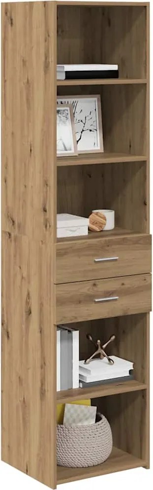 Vysoký bufet Artisanový dub 45 x 42,5 x 185 cm Kompozitní dřevo 3402639