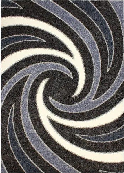 Kusový koberec Vír modrý, Velikosti 80x150cm