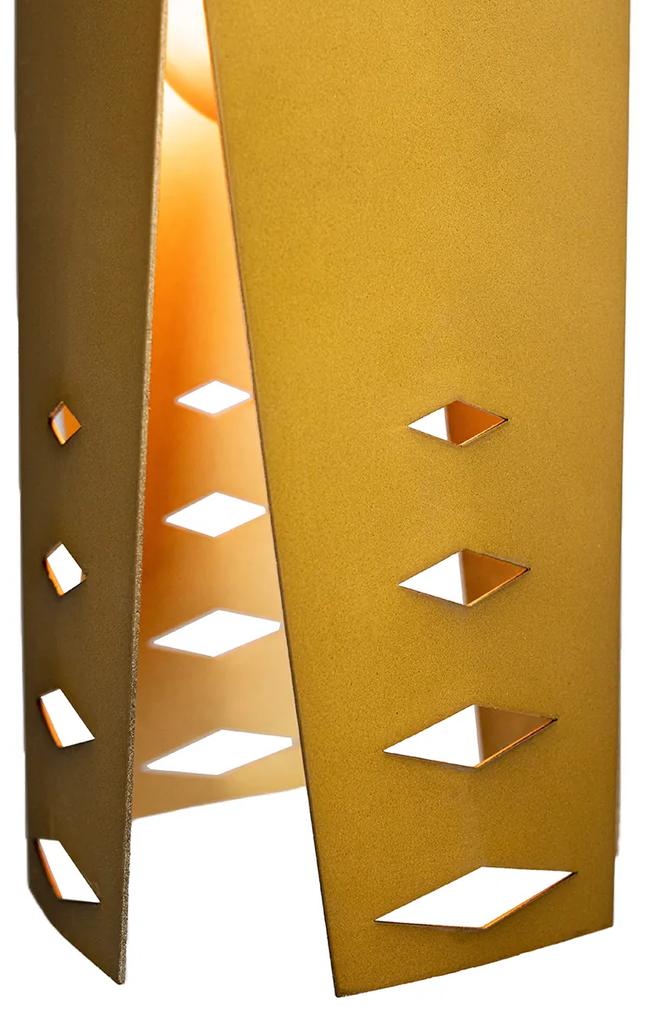 Závěsné světlo Origami Design No.2 gold