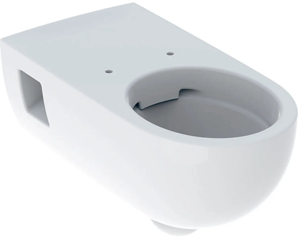 Geberit Selnova - Závěsné WC, bezbariérové, Rimfree, bílá 500.693.01.2