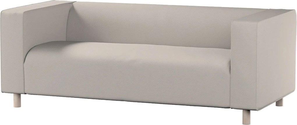Potah na pohovku IKEA Klippan 2-místná barva béžová látka pletený vzor