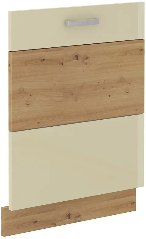 Kuchyňská dvířka Artisan ZM 713x596 Barva dvířek krém lesk