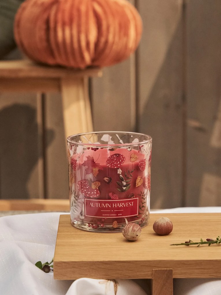 Sinsay - Vonná svíčka Autumn Harvest - světle fialová