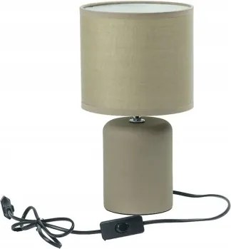 Speedtsberg Minimalistická stolní noční lampa H31 cm, odstíny béžové